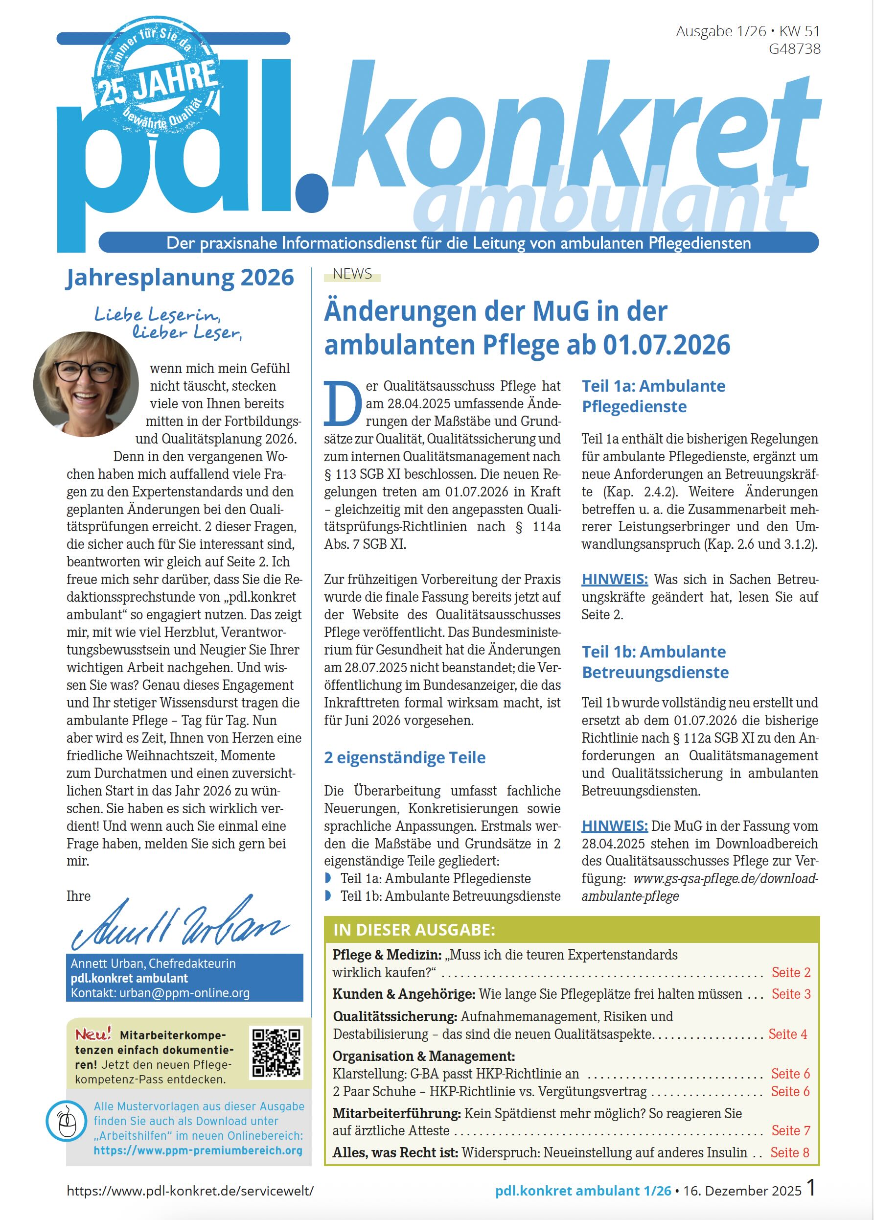 Ausgabe 02 / 26 I KW 2 - PPM Premium Welt